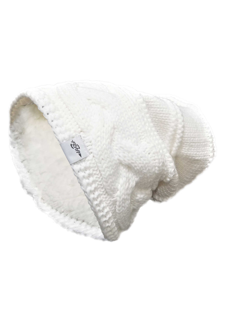 FEAR0 INSULATED EXTREME COLD GEAR BLACK KNIT SLOUCHY BEANIE HAT WOMENS ...